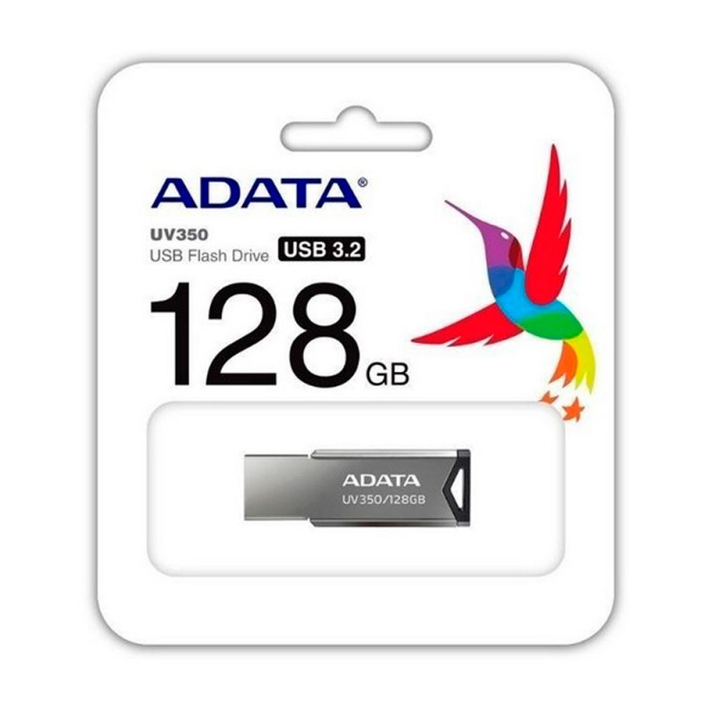 ADATA | AUV350-128G-RBK | ADATA Memoria Usb AUV350 3.1 128GB Metálica COLOR ADATA | AUV350-128G-RBK | ADATA Memoria Usb AUV350 3.1 128GB Metálica COLOR